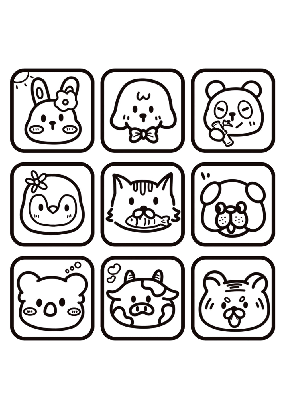 Ohuhu Coloring Pages
